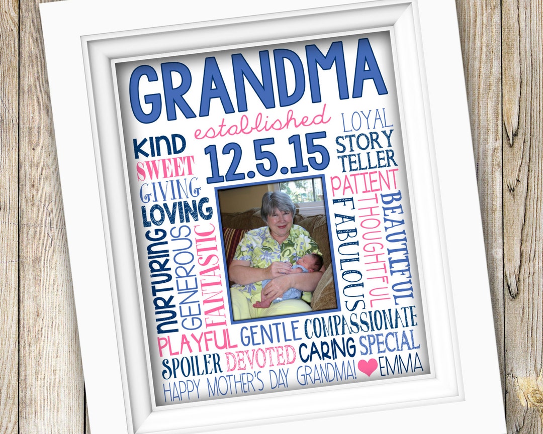 Grandma Mother's Day Gift ~ First Time Grandmother Gift From Grandchild ...