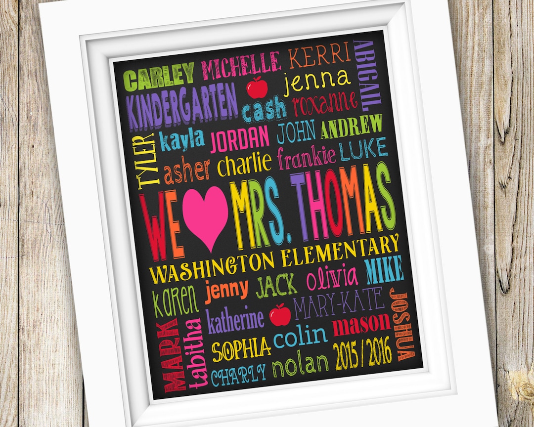 Teacher Christmas Gift ~ Printable Teacher Gift for Teacher Holiday ...