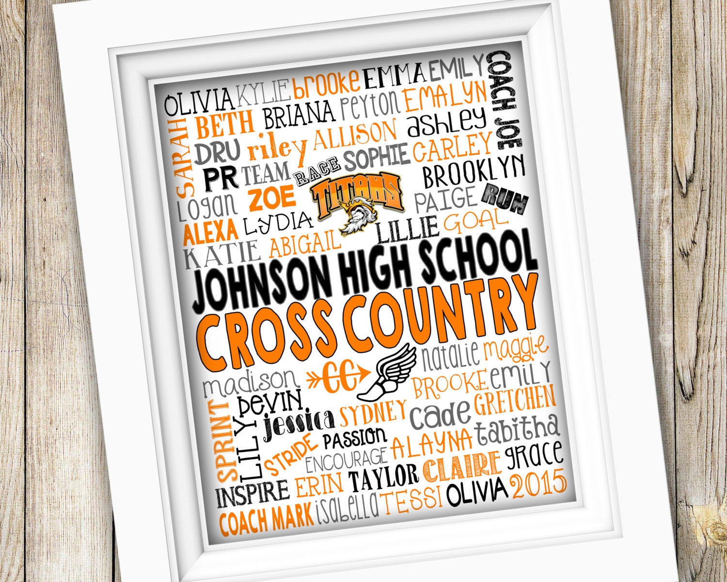 Cross Country Team Gift Cross Country Gifts for Coach - Etsy