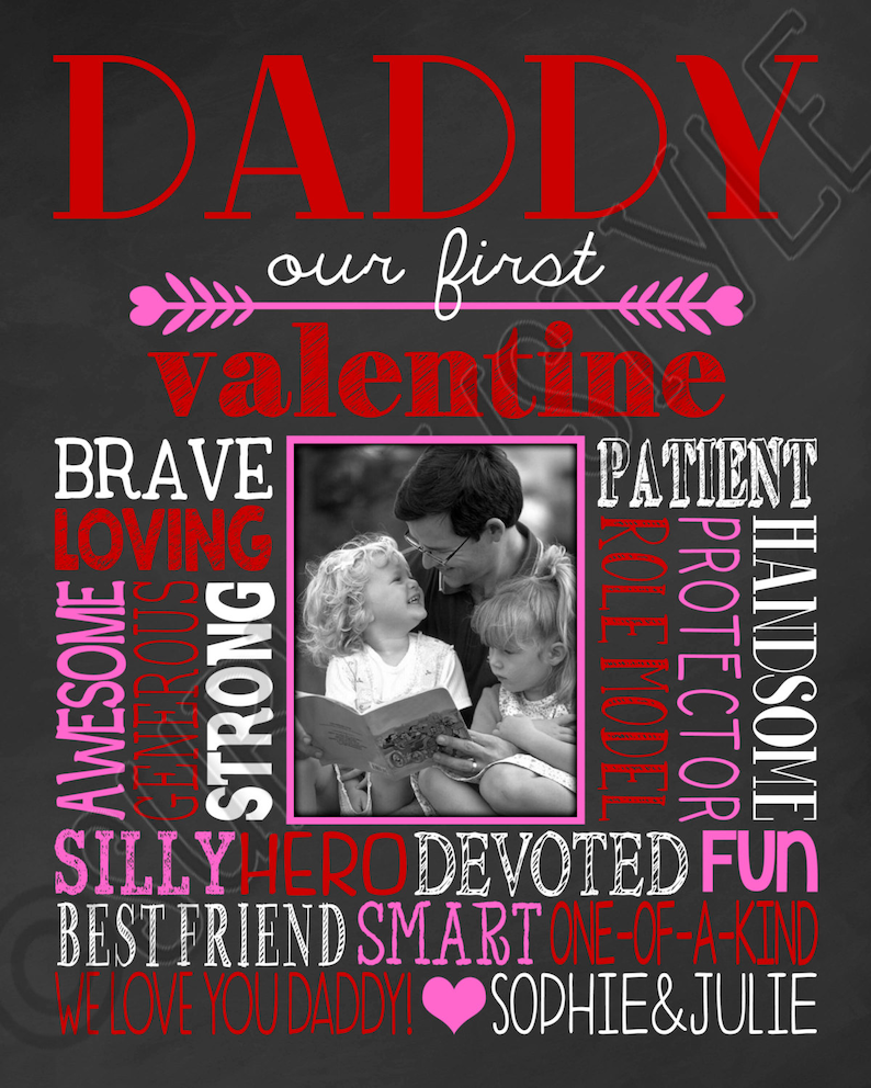 Valentine's Day Gift for Dad Daddy Valentine's Day - Etsy