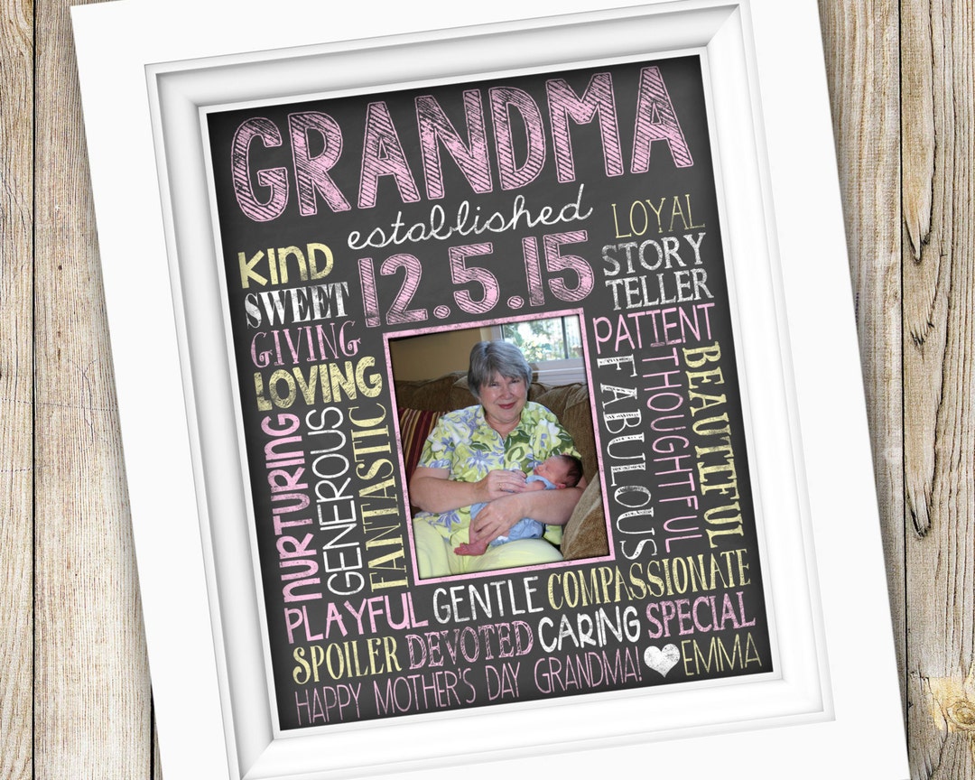 Mother's Day Gift for Grandma ~ First Time Grandma Gift From Grandchild ...