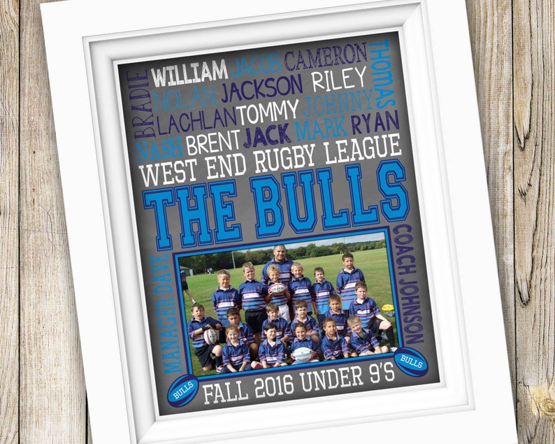 Rugby Coach Gift Rugby Gifts End of Season Rugby Team Gift - Etsy