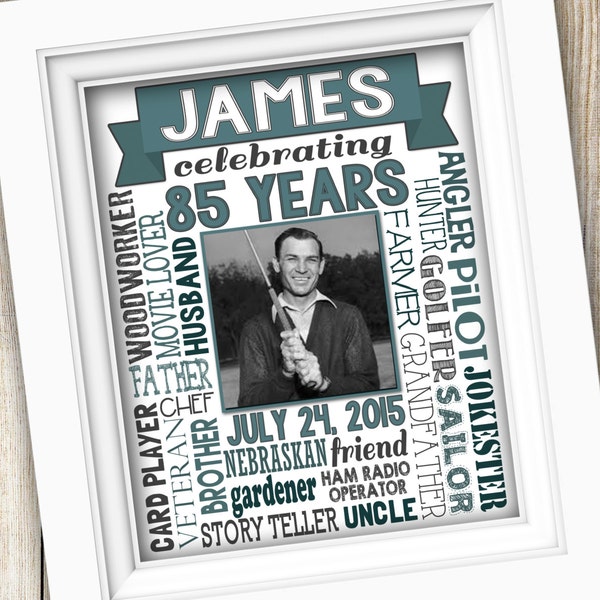 85th Birthday Posters - Etsy