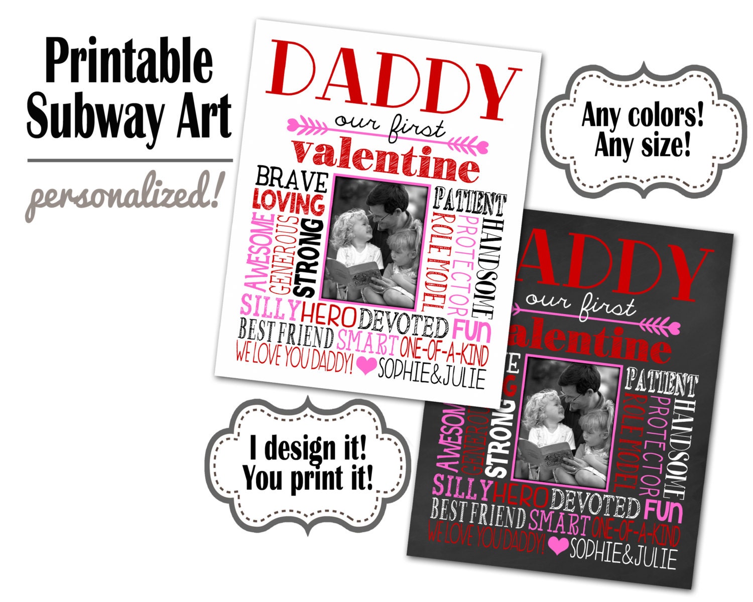 Valentine's Day Gift for Dad Daddy Valentine's Day - Etsy