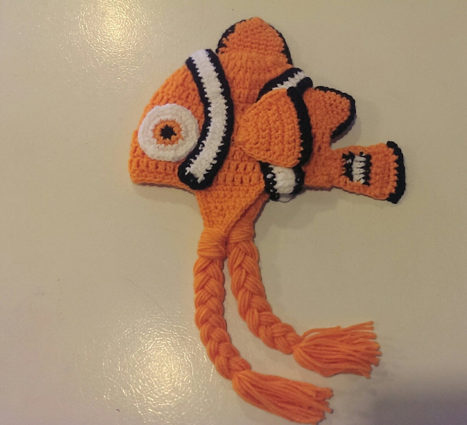 Crochet Nemo inspired hat Finding Nemo hat Halloween | Etsy
