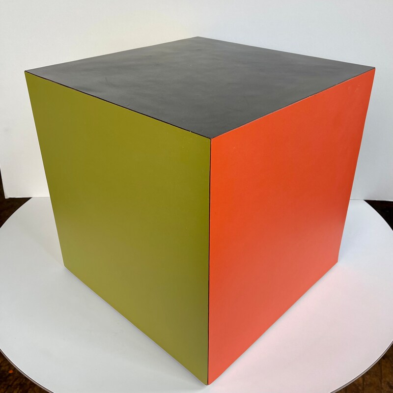 Orange Side Table - Etsy