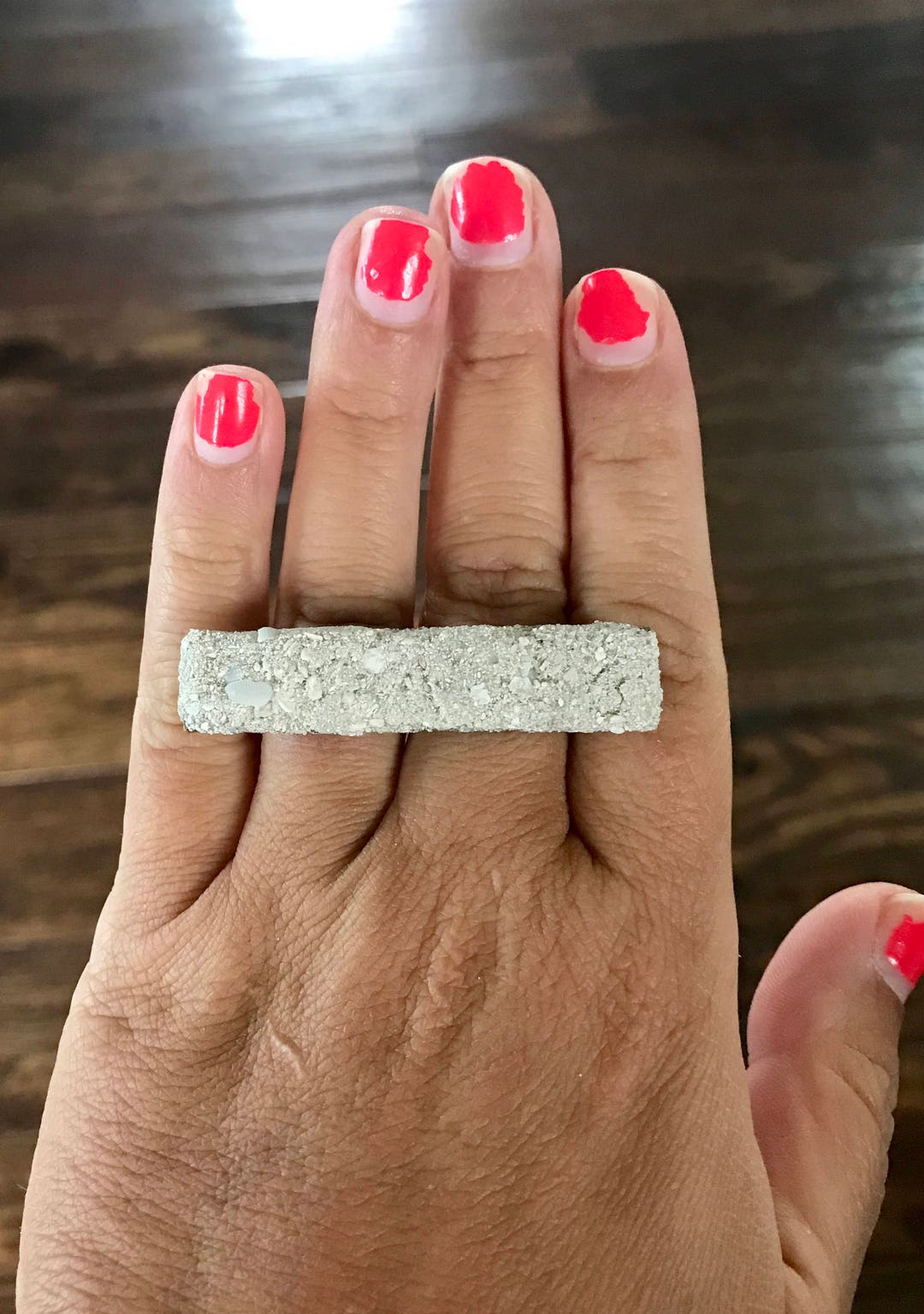 Bora Bora Sand Double Ring - Etsy