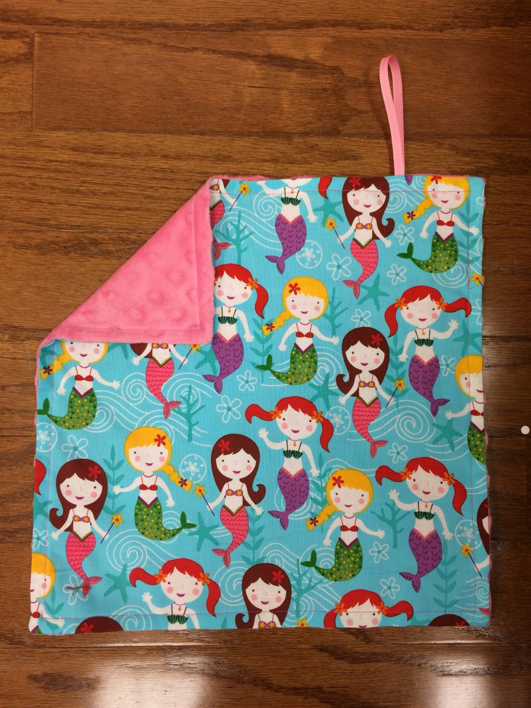 Mermaid Pacifier Blanket - Etsy