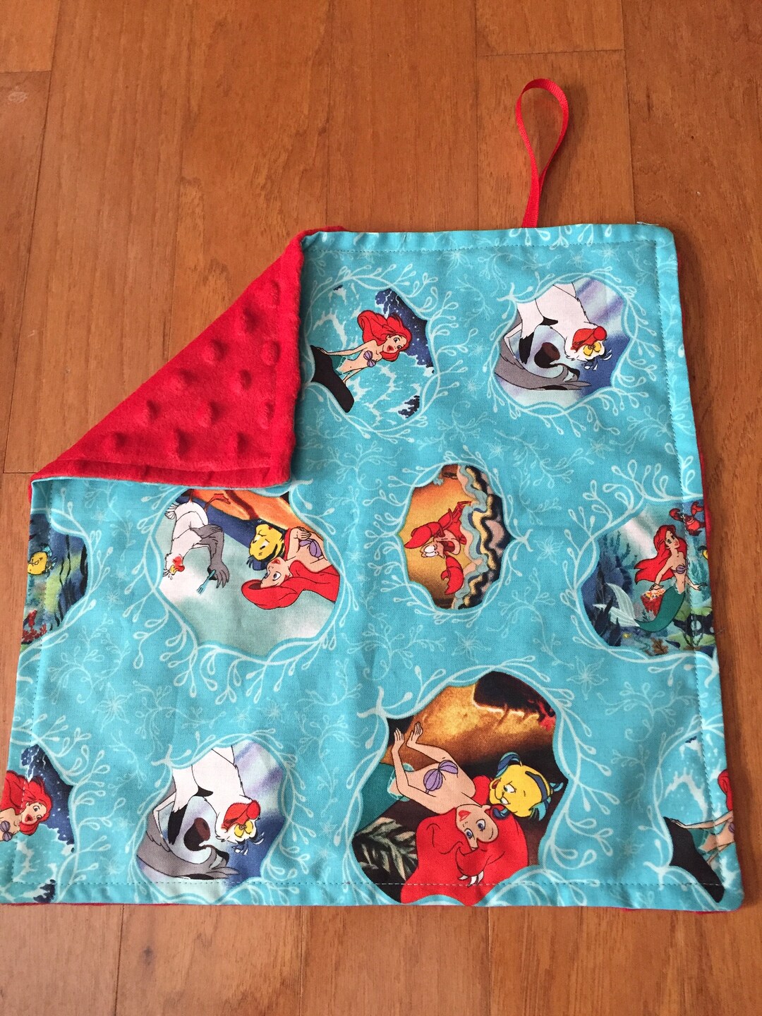 Little Mermaid Pacifier Blanket - Etsy