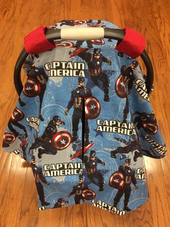 Captain America Marvel Comics Avengers Car Seat Canopy Etsy