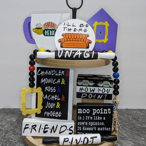Friends Themed Tiered Tray Décor - Etsy