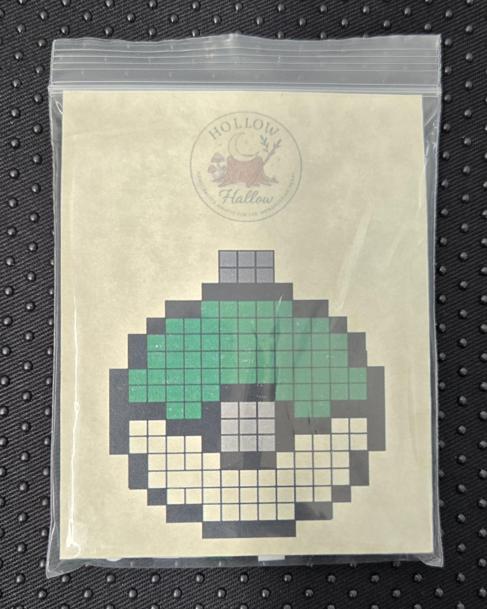 Pokéball Ornament DIY Kit: Pokémon-inspired Perler Bead Craft Set - Etsy