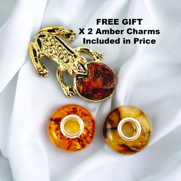 Pandora Amber Charms - Etsy