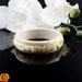 Amber Wood Bangle / Large White Marble Baltic Amber Bangle Bracelet ...