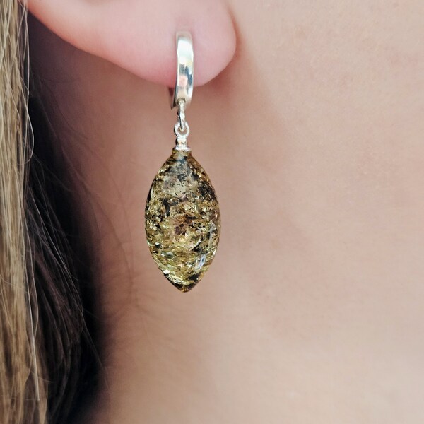 Almond Earrings - Etsy