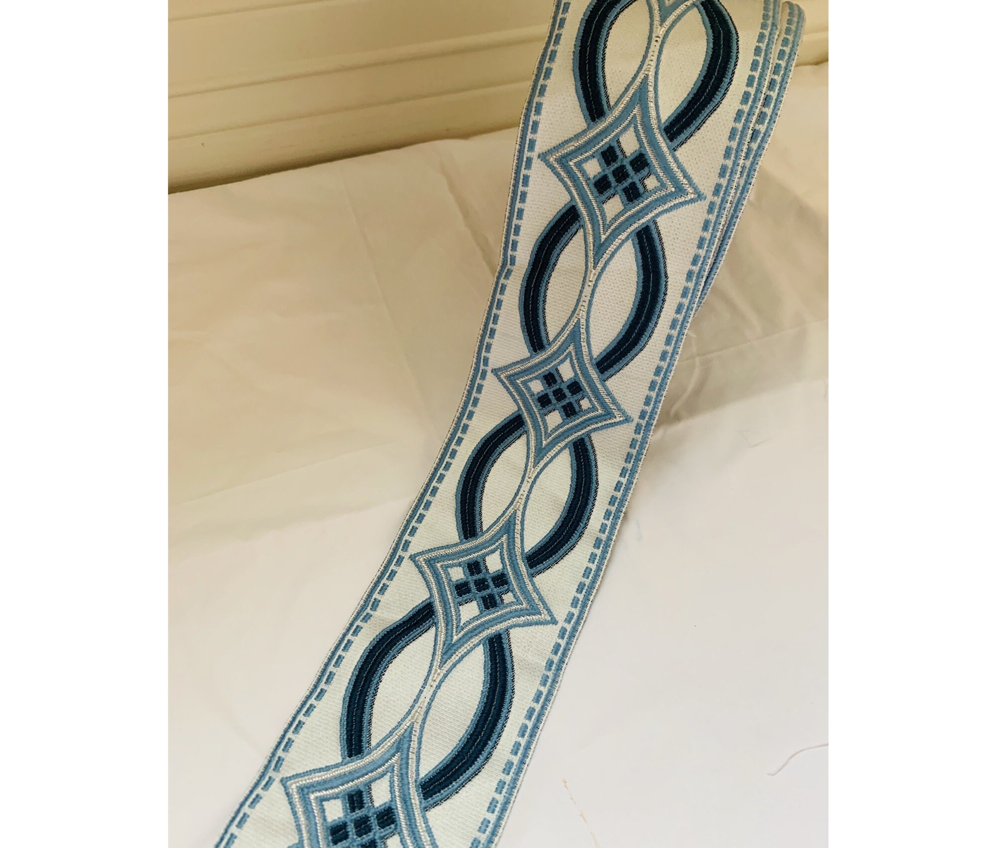 Drapes With Ribbon Trims Add Fabric TRIM to Your - Etsy