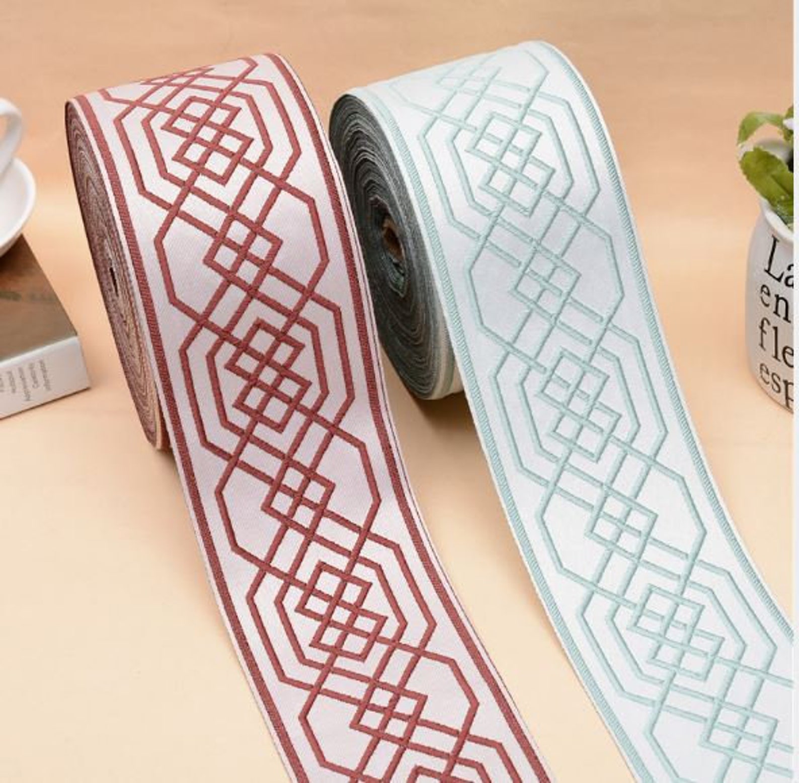 Drapes With Ribbon Trims Add Fabric TRIM to Your Drapes - Etsy