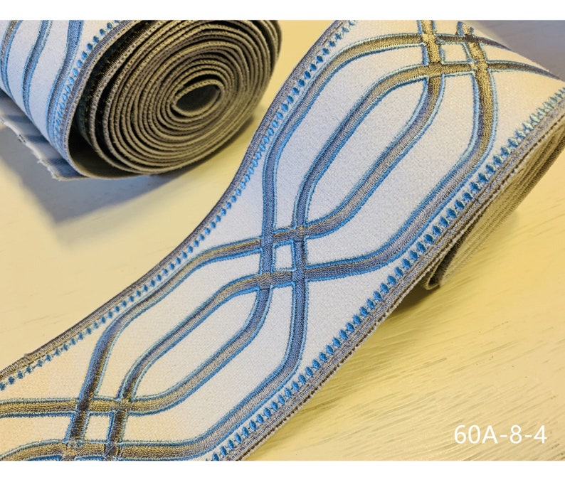 Decorative Fabric Trim for Curtains Embroidery Fabric Curtain - Etsy