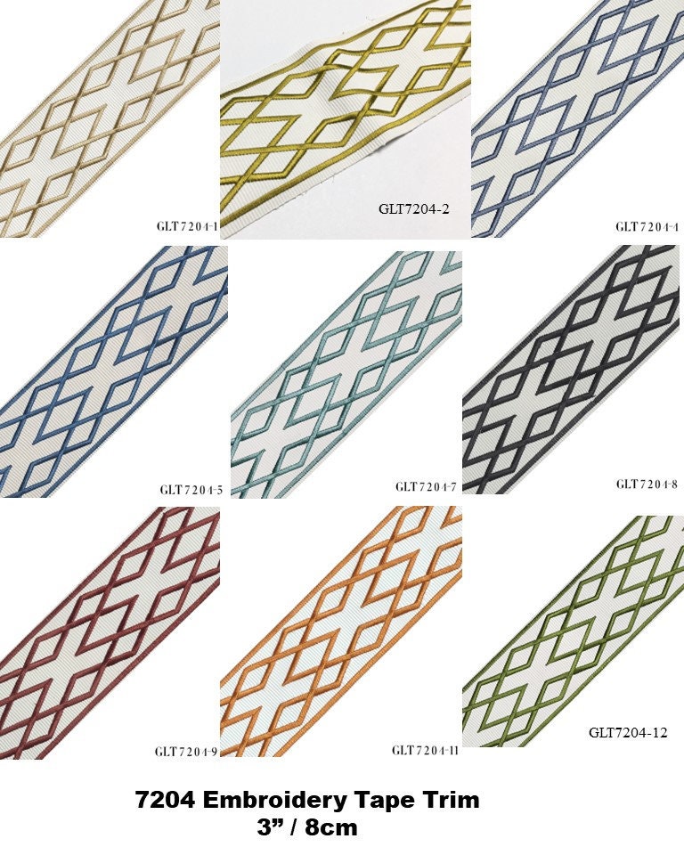 Decorative Fabric Trim for Curtains Upholstery Fabric Curtain - Etsy