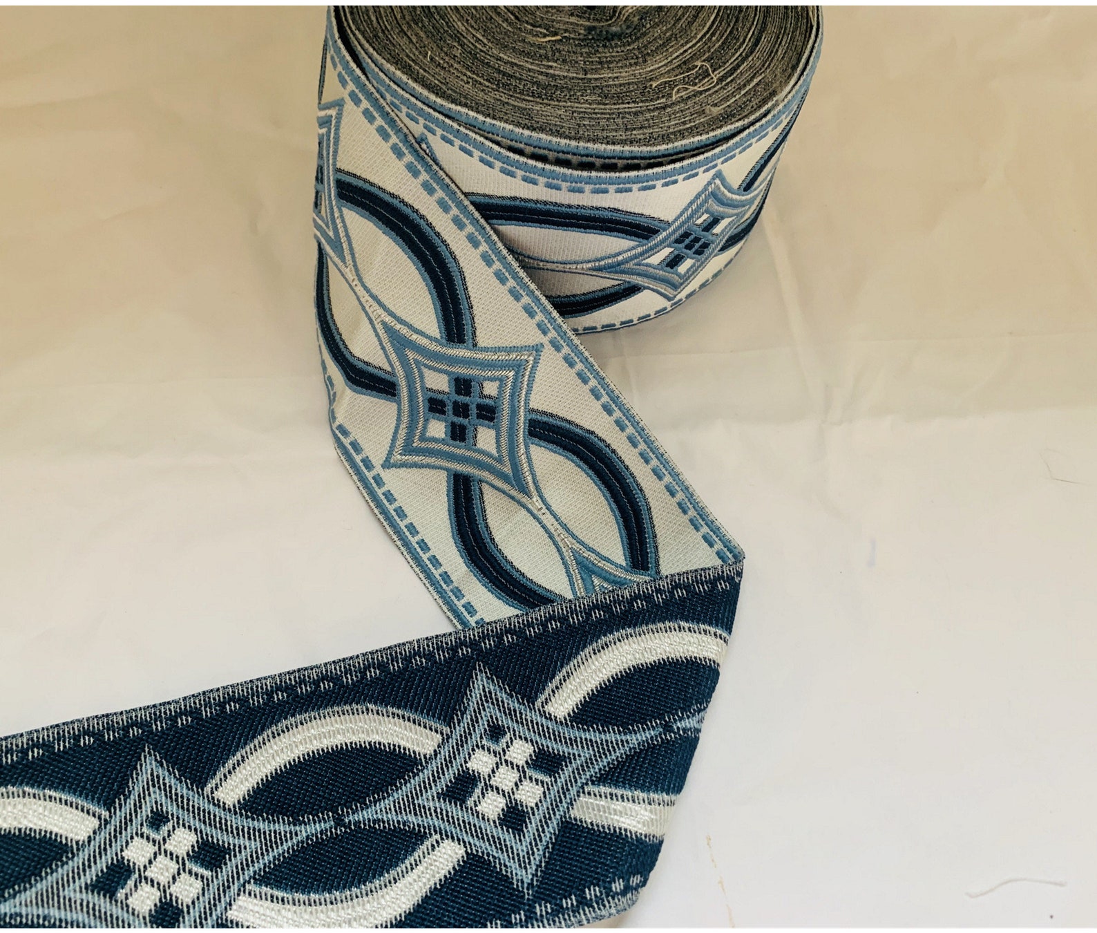 Drapes With Ribbon Trims, Add Fabric TRIM to Your Drapes,3" Wide, 8cm ...