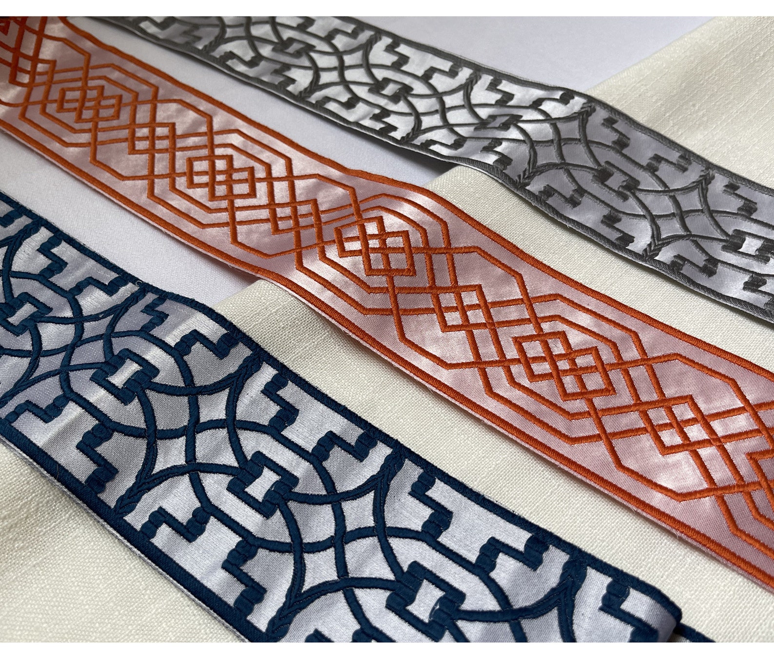 Drapes With Ribbon Trims Add Fabric TRIM to Your Drapes - Etsy