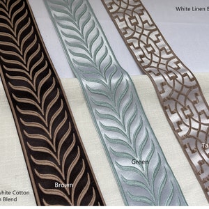 Drapes With Ribbon Trims, Add Fabric TRIM to Your Drapes, Curtains ...