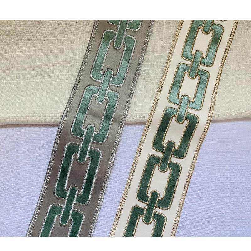 Green Fabric Trim - Etsy