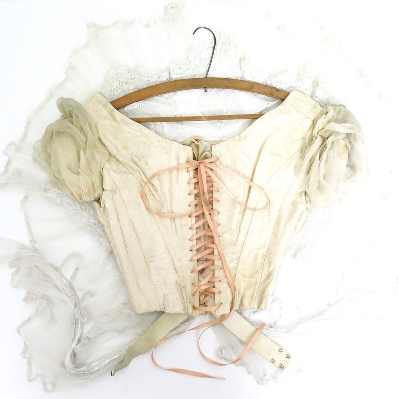 Vintage mieder - Etsy.de