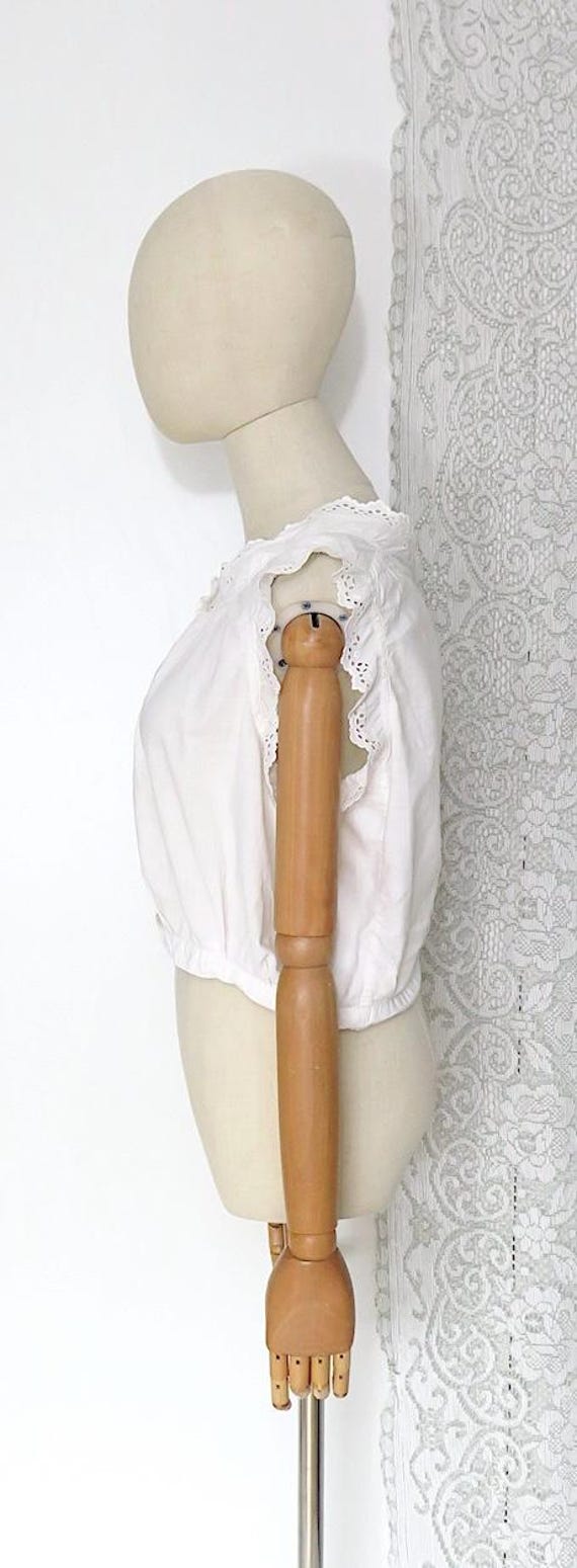 Antique 1900s 1910s Swedish Victorian Edwardian White… - Gem