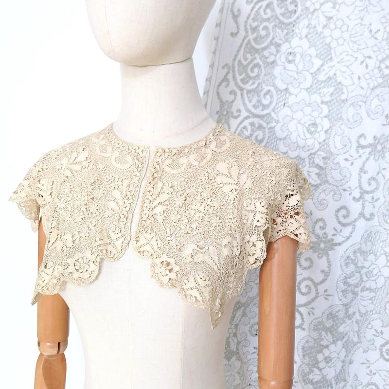 Cream Lace Collar - Etsy
