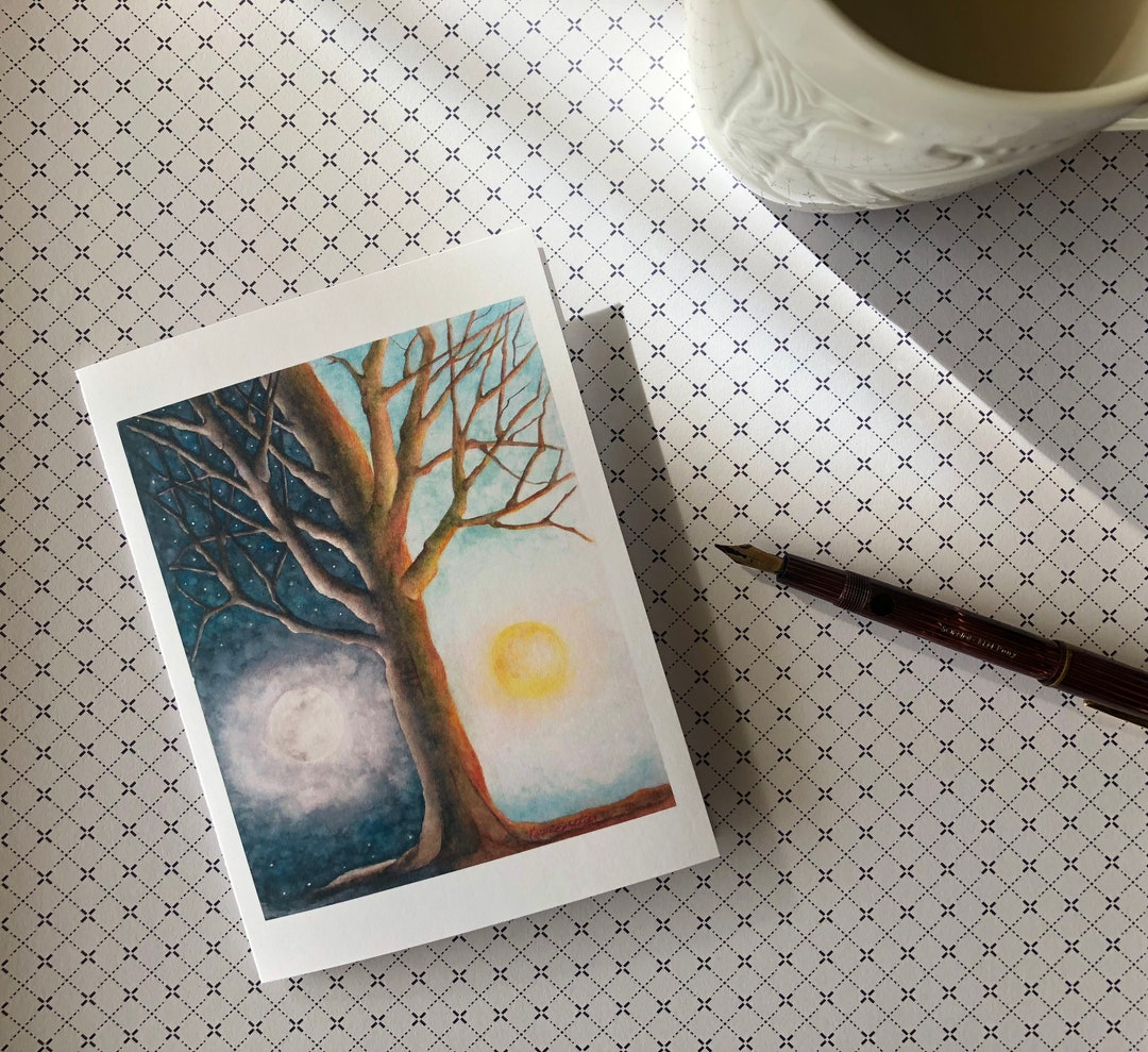 Stationery Set/ Fine Art Stationery/ Illustrated Note Cards/ Blank ...