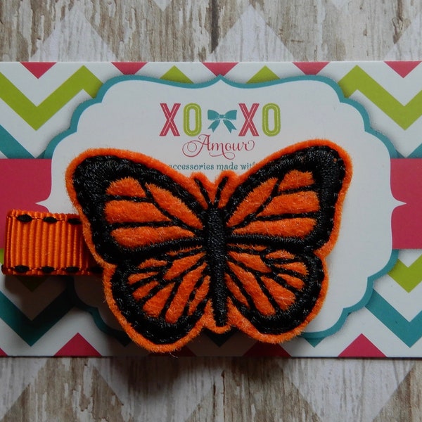 Monarch Hair Clip - Etsy
