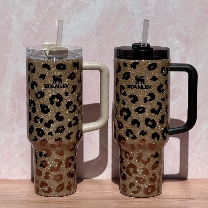 Leopard Print Stanley Cup - Etsy