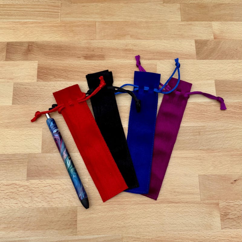 Pencil Drawstring Pouch - Etsy
