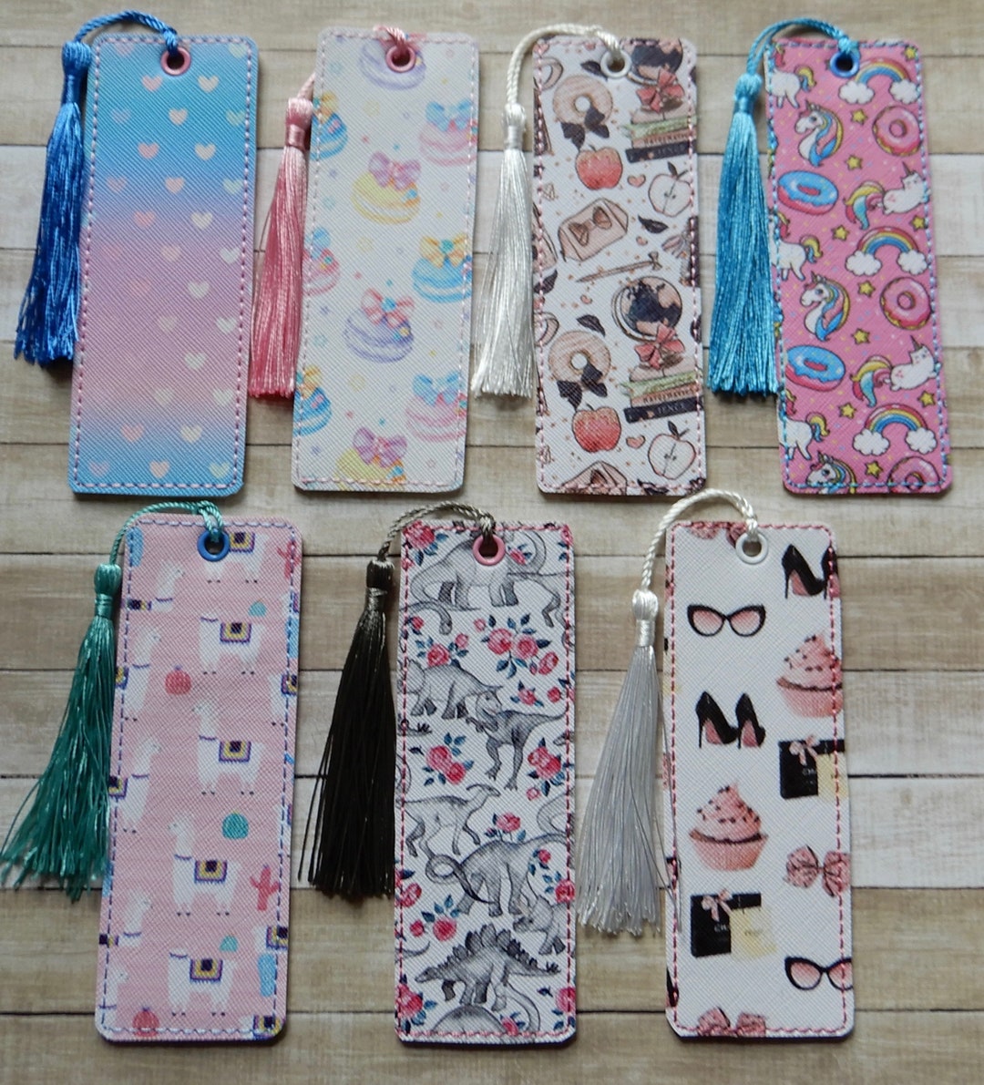 Vinyl Bookmarks, Colorful Bookmarks, Gift for Readers, Love of Reading ...