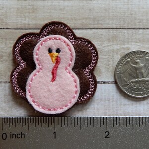 Turkey Hair Clip, Thanksgiving Hair Accessory, Holiday Hair Clip, Hair ...