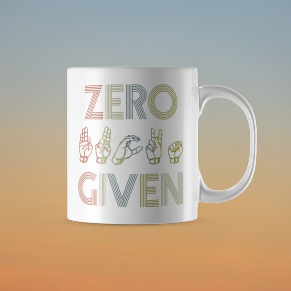 Zero Fox Given Mug - Etsy
