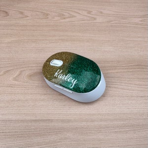 Glittered Computer Mouse, Personalized Wireless Mouse, Custom Computer ...