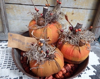 Primitive fall decor | Etsy
