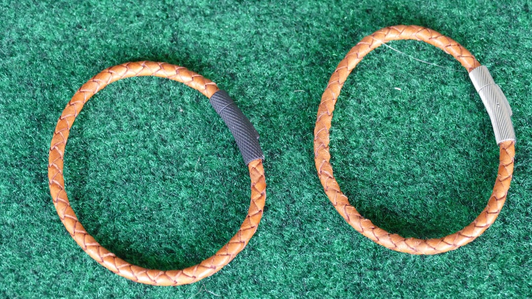 8 Inch Leather Bracelets - Etsy
