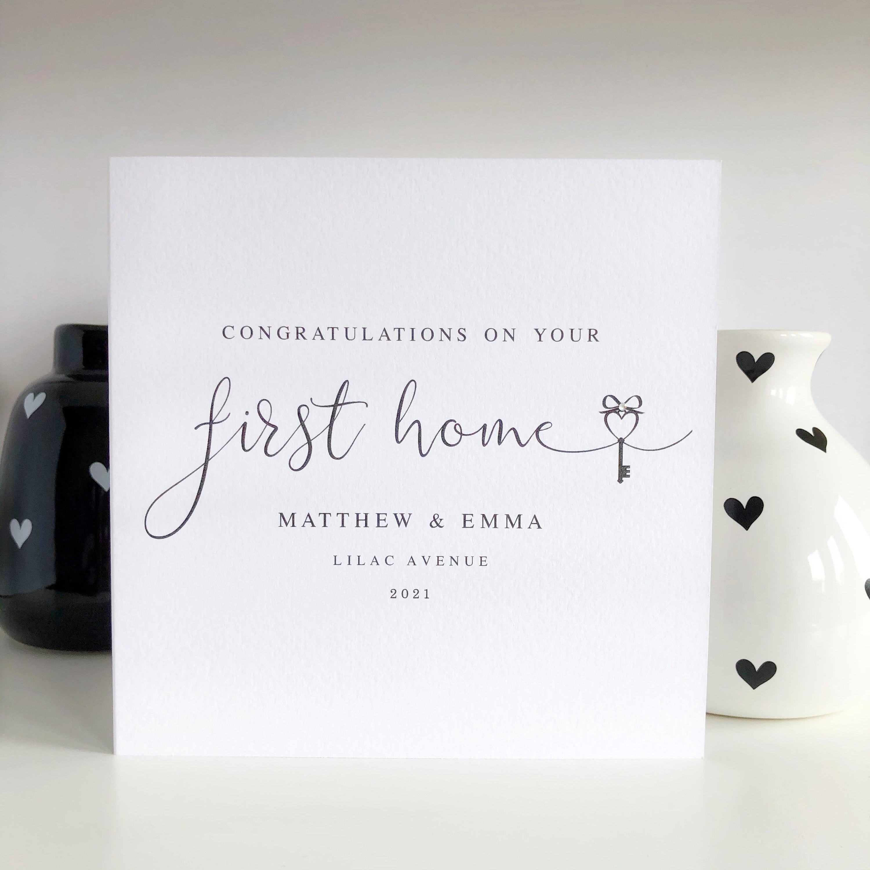 Personalised Congratulations on your First Home Card New Home | Etsy
