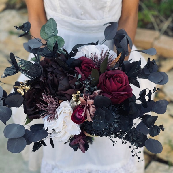 Black Bouquet - Etsy