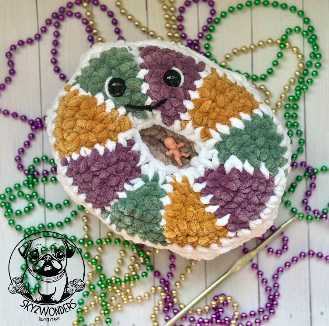 Mambo King Cake Crochet Plush - Etsy