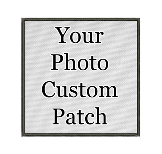 Square Patch Custom Patch Photo Patch Personalized Patch | Etsy