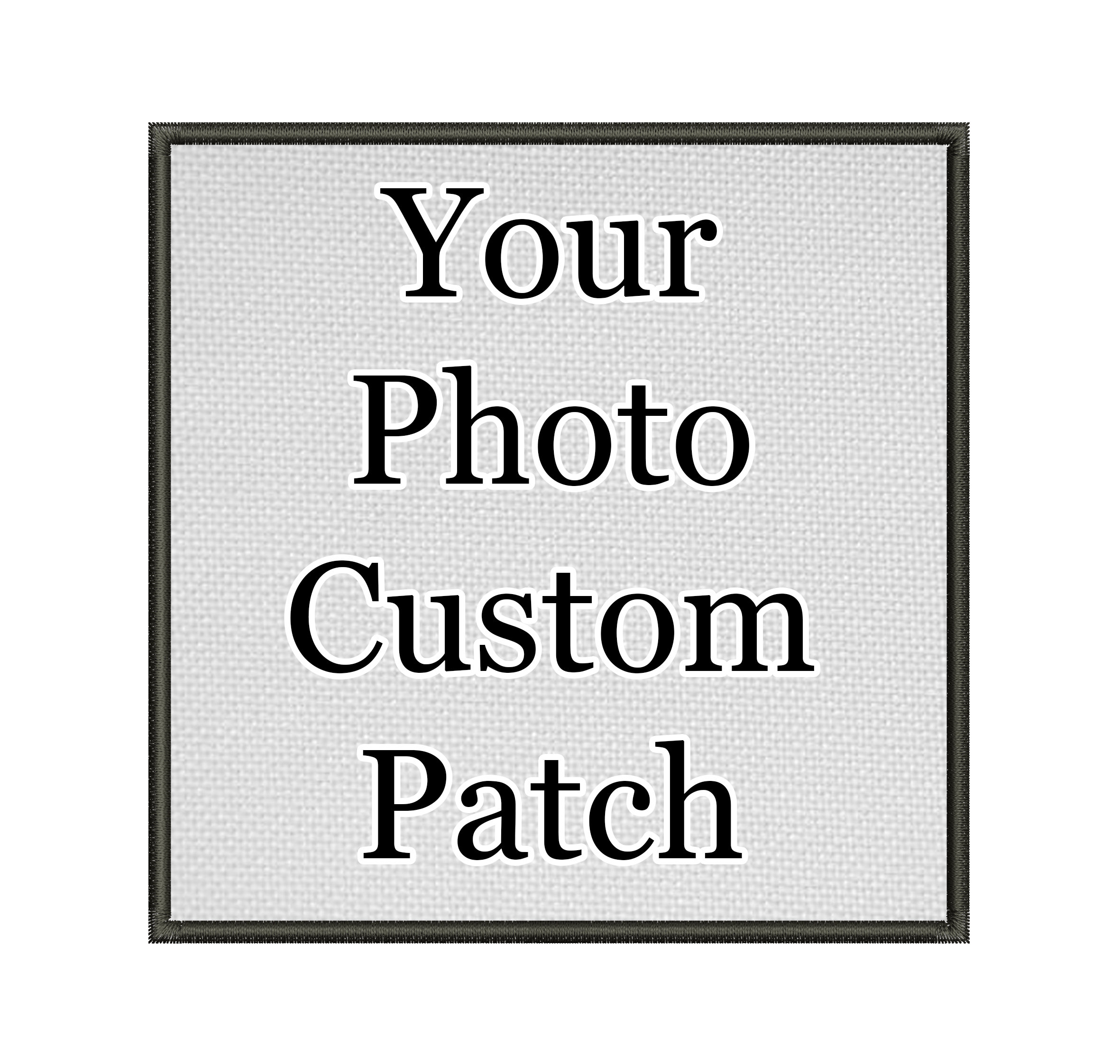 Square Patch Custom Patch Photo Patch Personalized Patch | Etsy