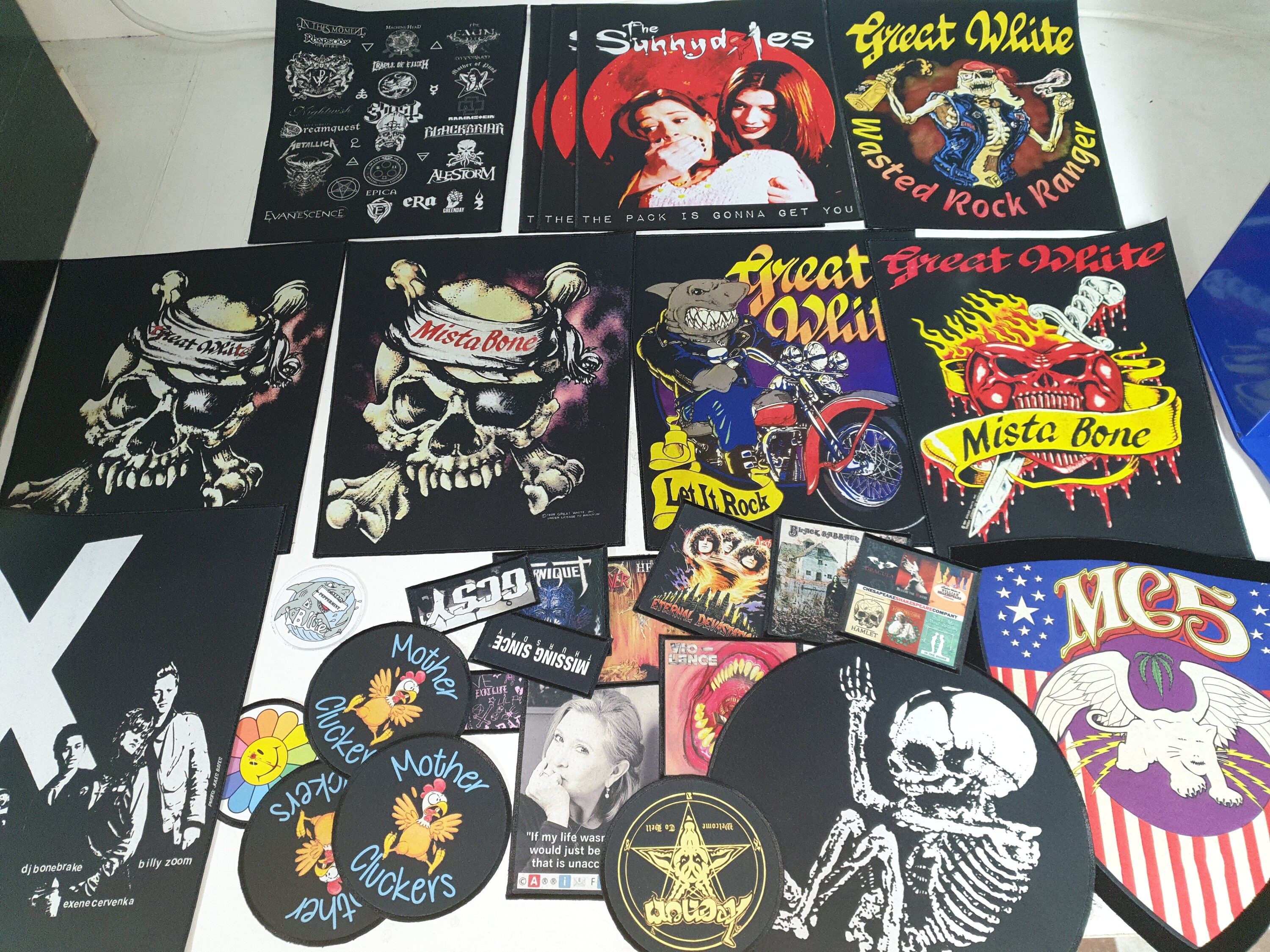 CUSTOM ROCKER SET Embroidered Patch Custom Embroidered - Etsy