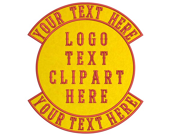 1 Connected Patch Embroidered Patch Custom Embroidered - Etsy