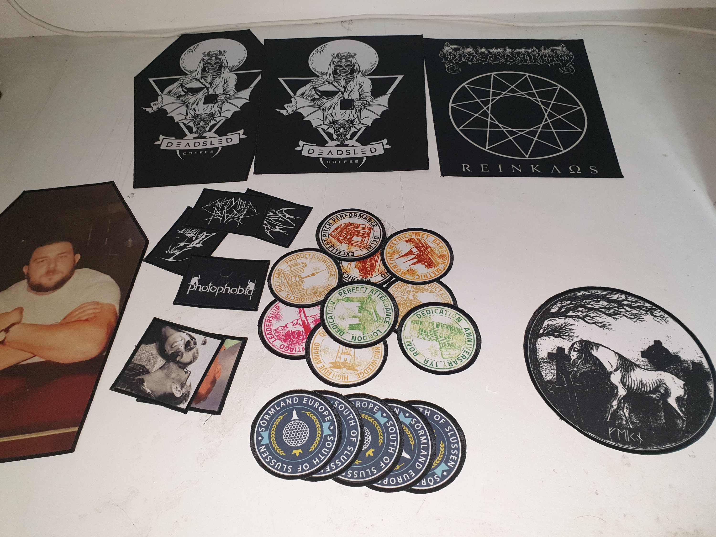 Bottom Top Rocker Embroidered Patch Custom Embroidered | Etsy