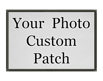 Backpatch, Custom Patch, Photo Patch, Personalized Patch, Back Patch, Picture Patch, Jacket ...