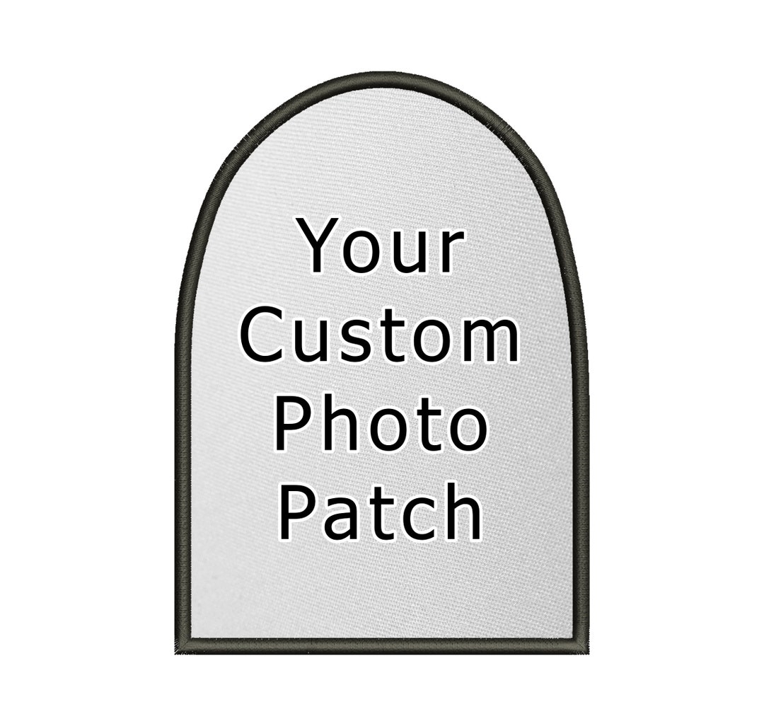 TOMBSTONE, Custom Patch, Photo Patch, Personalized Patch, Back Patch ...